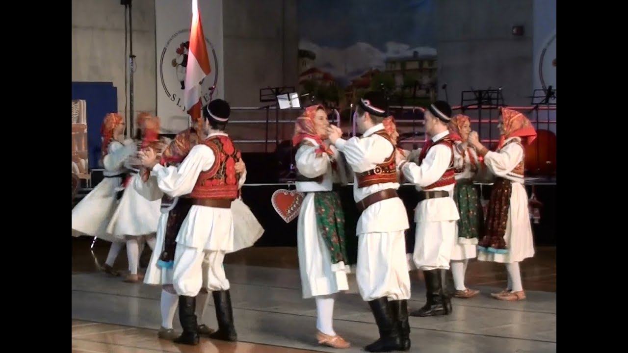 Croatian Dance Artists - Cultural Variety - YouTube