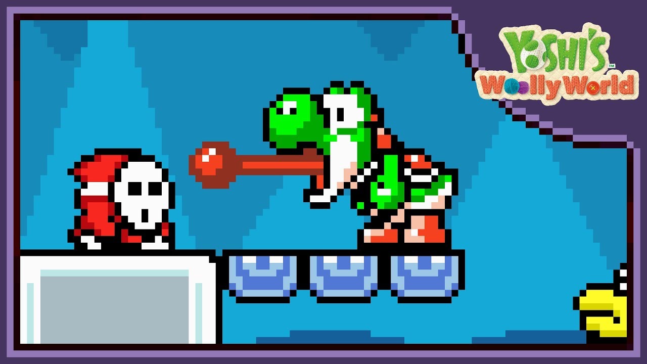 8 Bit Yoshi Blue