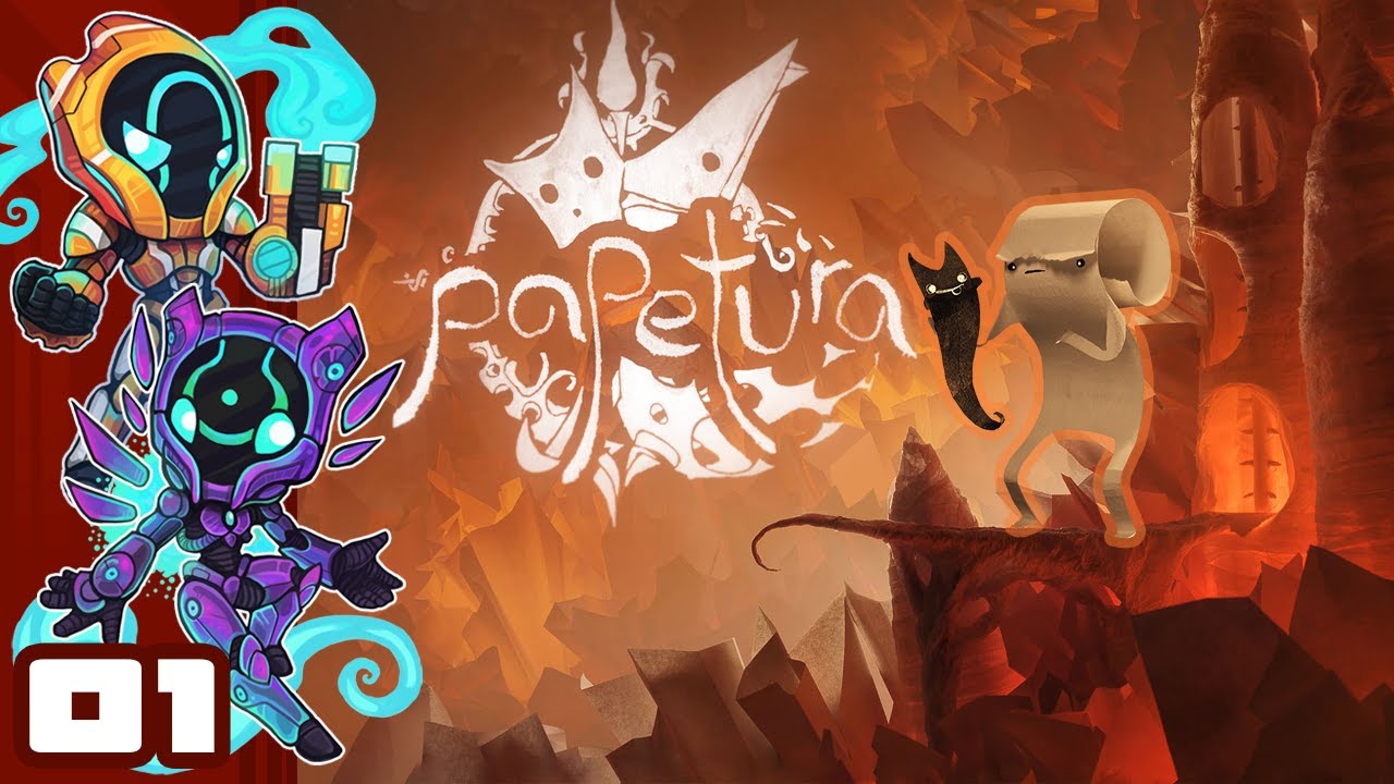 This Whole Game Is Made Of Real Paper?! - Let's Play Papetura - PC ...