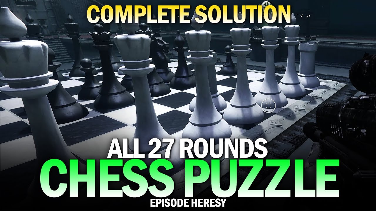 Complete Chess Puzzle Solution - All 27 Chess Rounds & Triumphs ...
