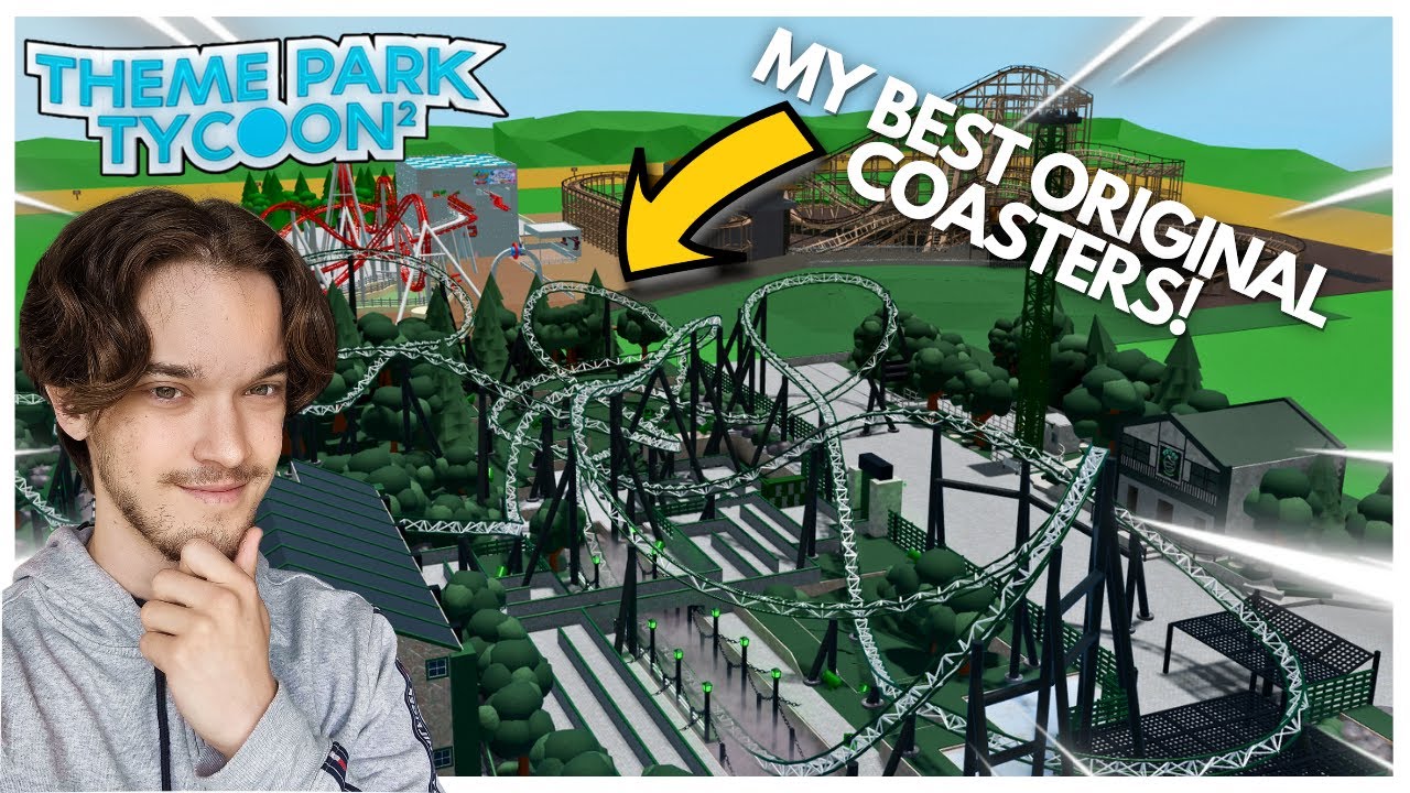 My 5 *BEST* Original Coasters - Theme Park Tycoon 2 Roblox - YouTube