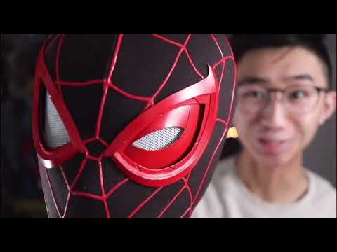 Sean’s crafts spider man mask with moving lenses @seanscrafts