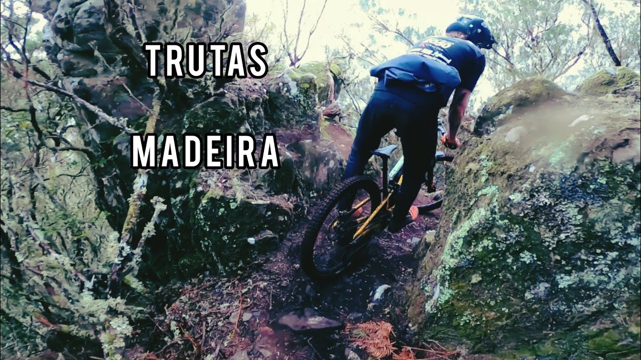 Freeride Madeira Trutas trail , sick jungle run on the west side - YouTube