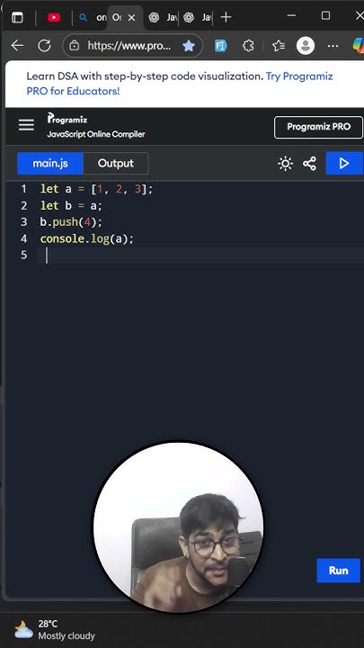 JavaScript में Array Reference कैसे काम करता है? | JS Interview Trick ...