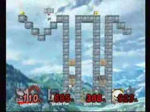 Super Smash Bros. Brawl - Custom Map Battle # 3 - YouTube