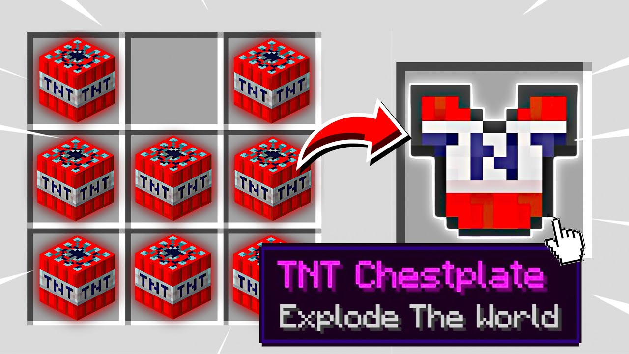 Minecraft, But Crafts Use TNT… - YouTube