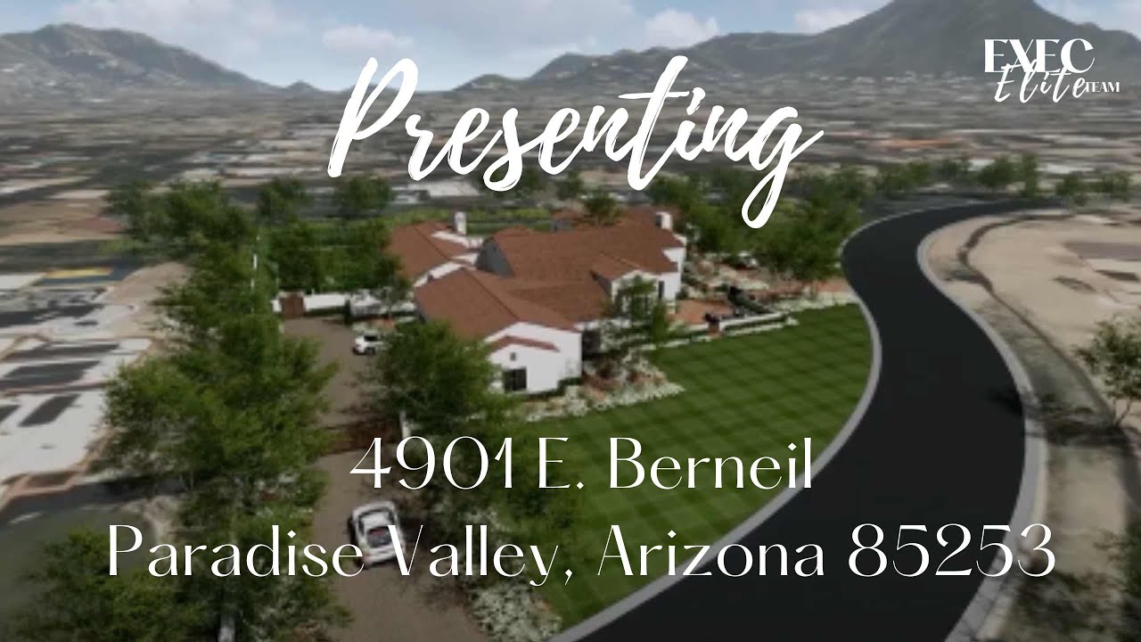 4901 E Berneil Paradise Valley, A World Class Collaboration, coming ...