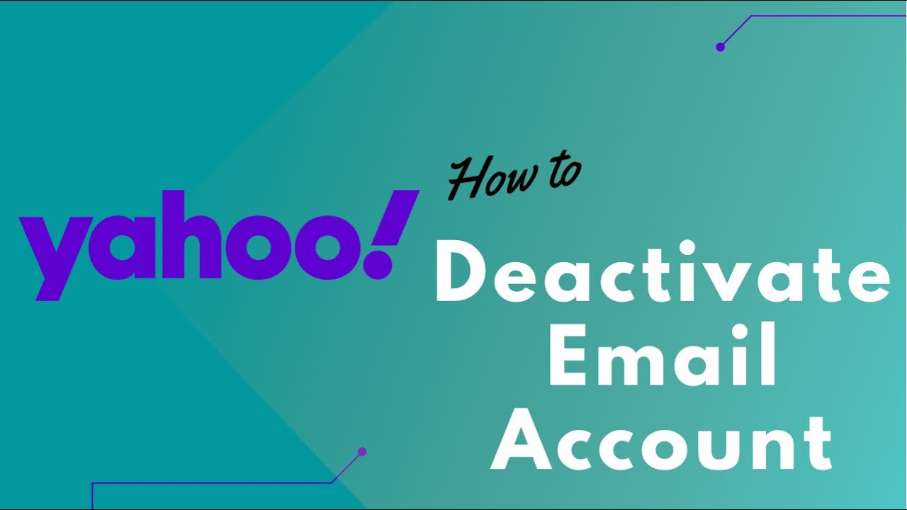 How To Deactivate Your Yahoo Email Account YouTube how-to-deactivate-your-yahoo-email-account-youtube
