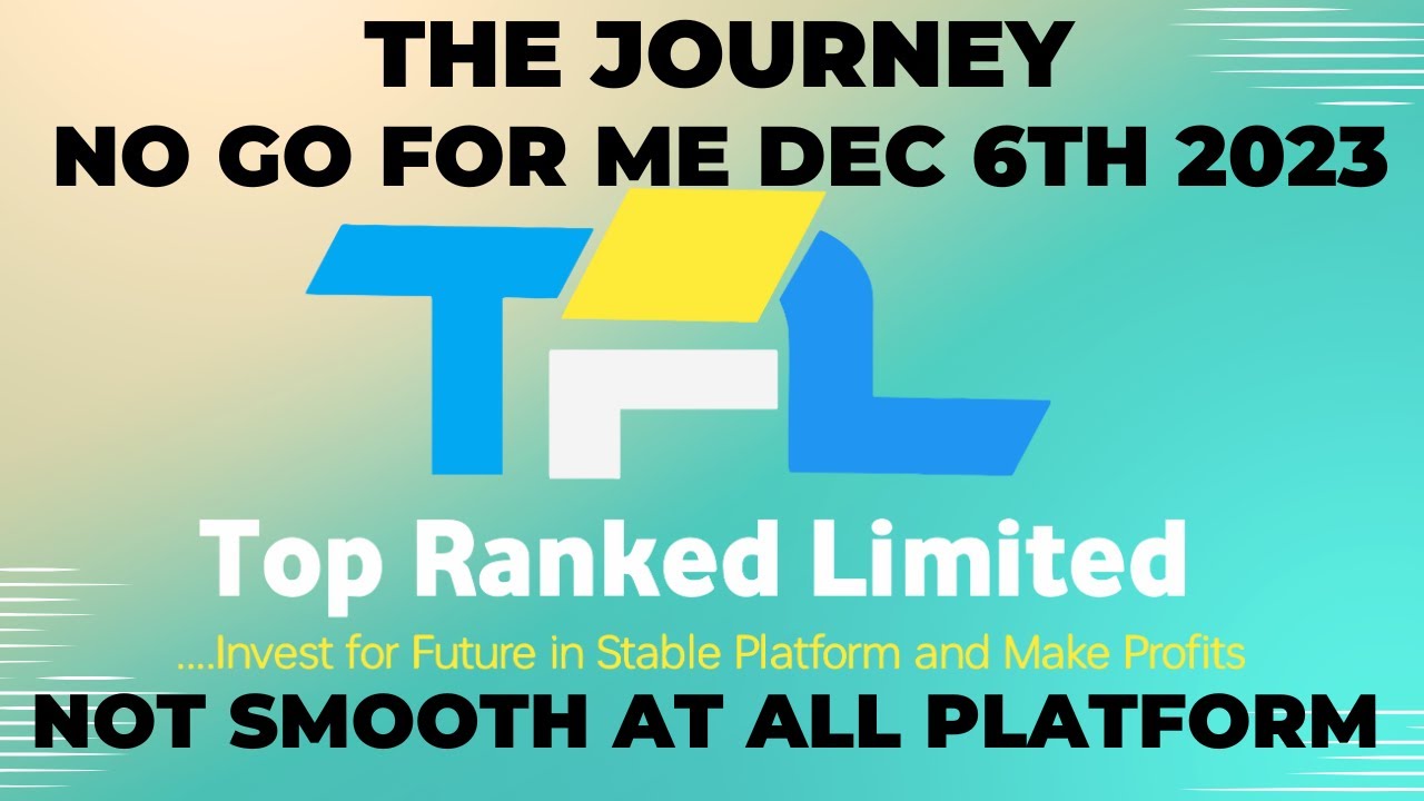 TOP RANKED LIMITED | COMPANY PROFILE ...... Is a No Go on Dec 6th ...