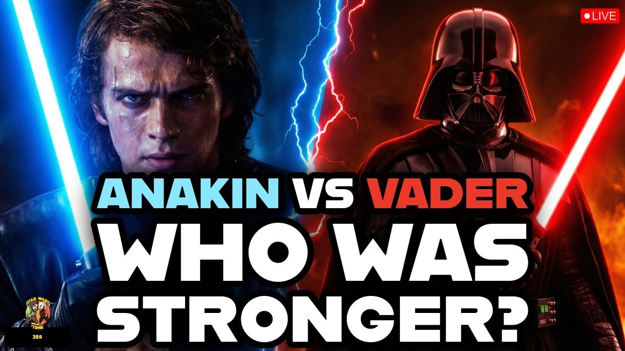 🔴 Darth Vader vs Anakin Skywalker: Who Was More Powerful? - YouTube