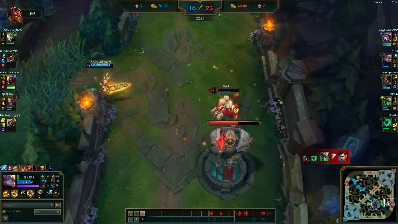 Poppy v Riven - YouTube