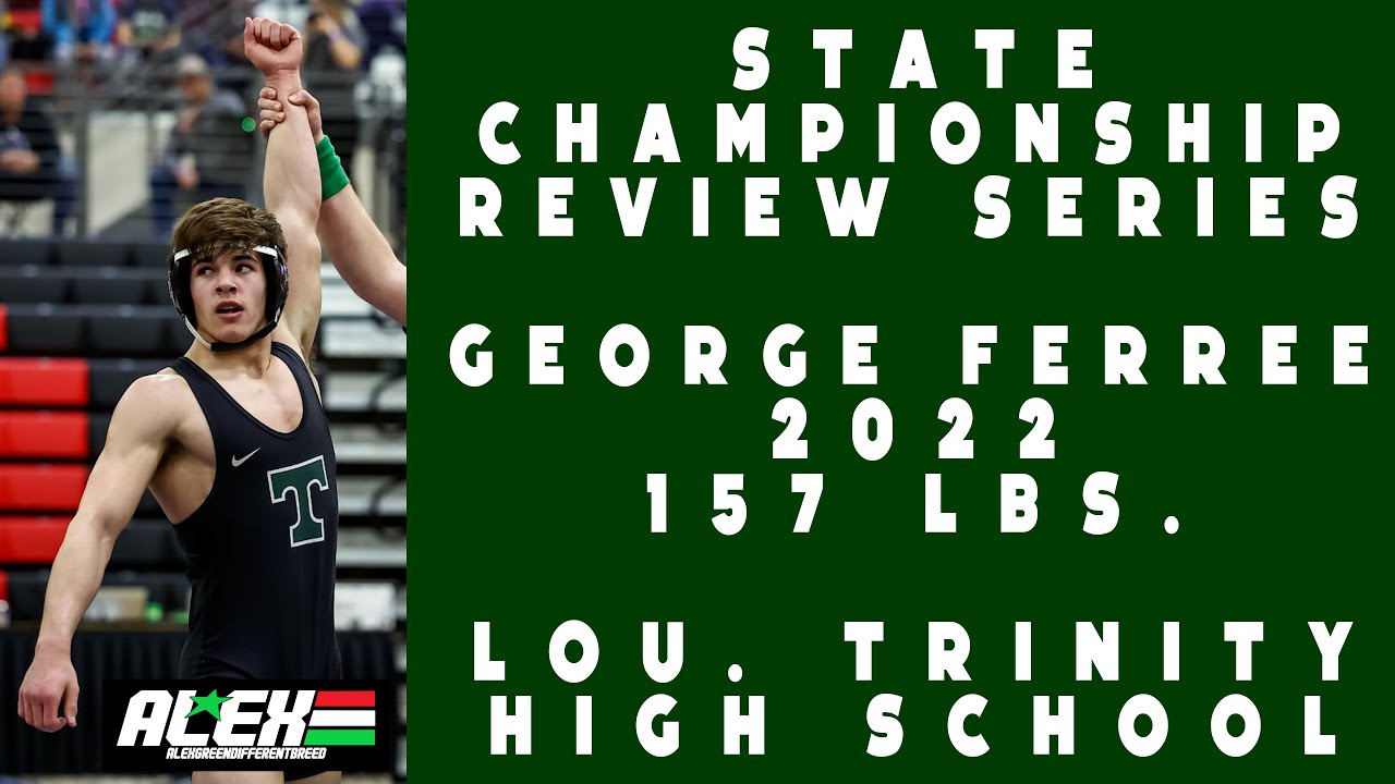 State Wrestling Championship match review w/ George Ferree (Lou Trinity ...