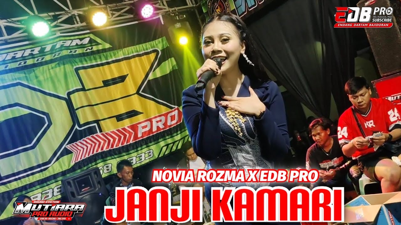 JANJI KAMARI - NOVIA ROZMA X EDB PRO - Live Show Subang - YouTube