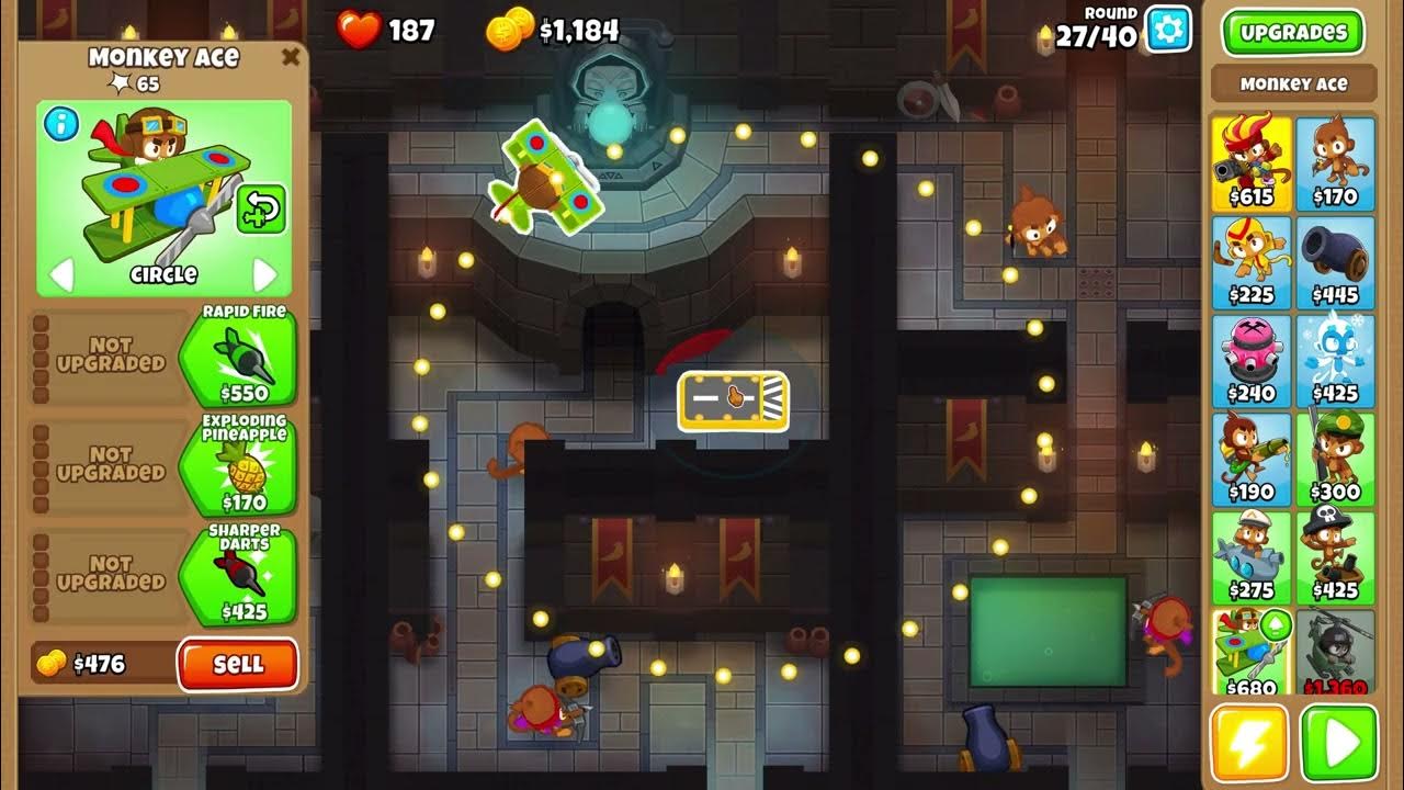 BTD6 Dark Dungeons Easy - YouTube
