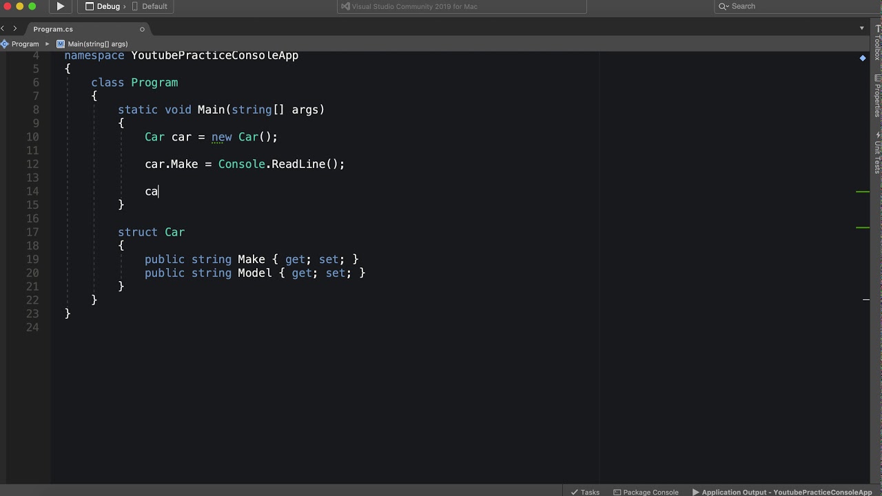 C Tutorial Structs Youtube