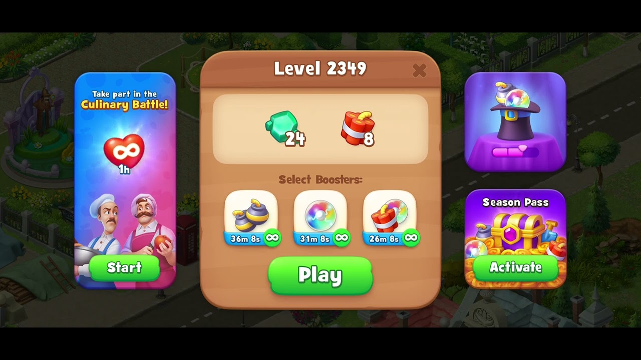 GARDEN SCAPES GAME - YouTube