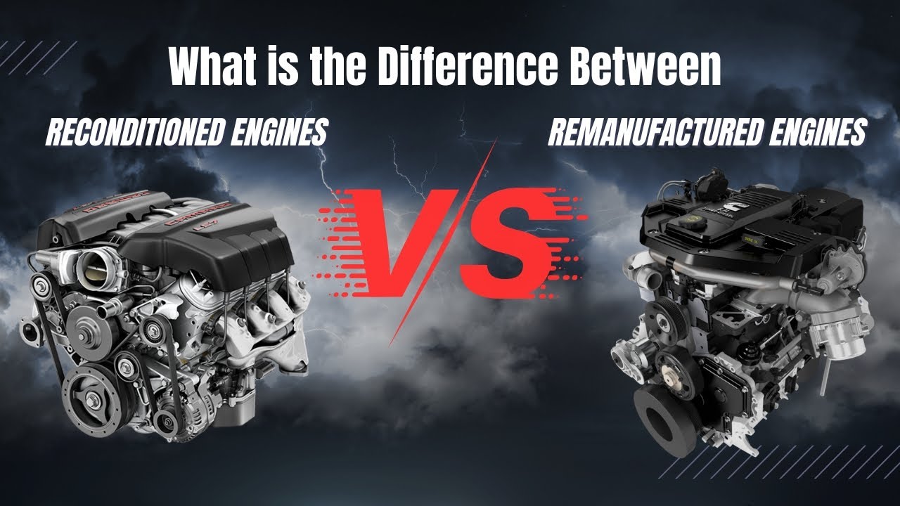 What is the Difference Between Reconditioned and Remanufactured Engines ...