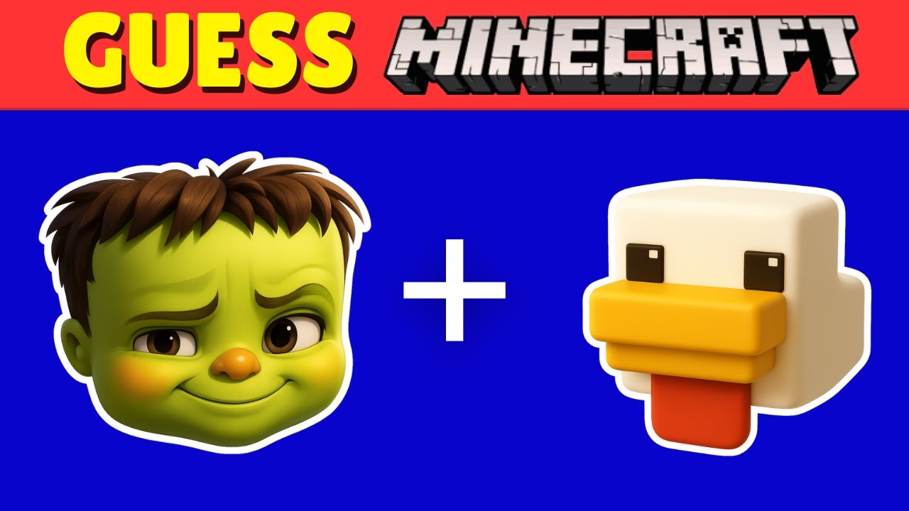Guess The Minecraft Movie Characters By Emoji ⛏️💎 Minecraft Movie Quiz ...