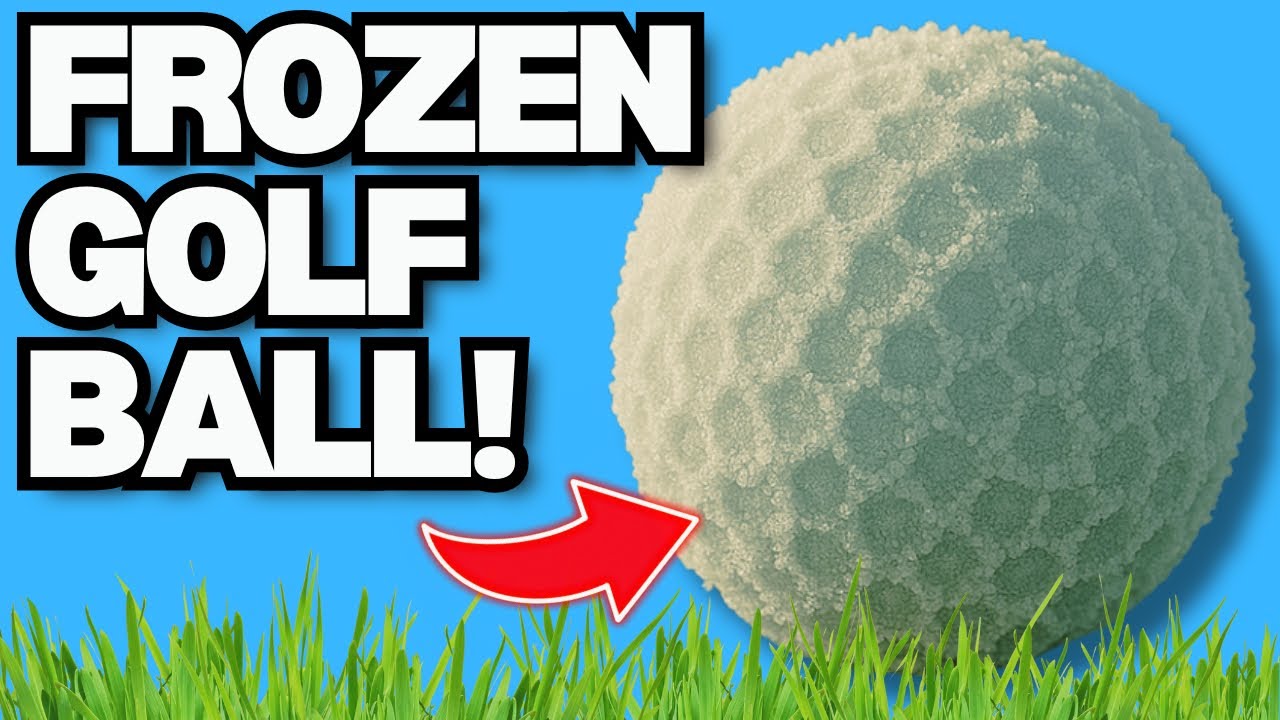 What Happens When You FREEZE A Golf Ball? - YouTube