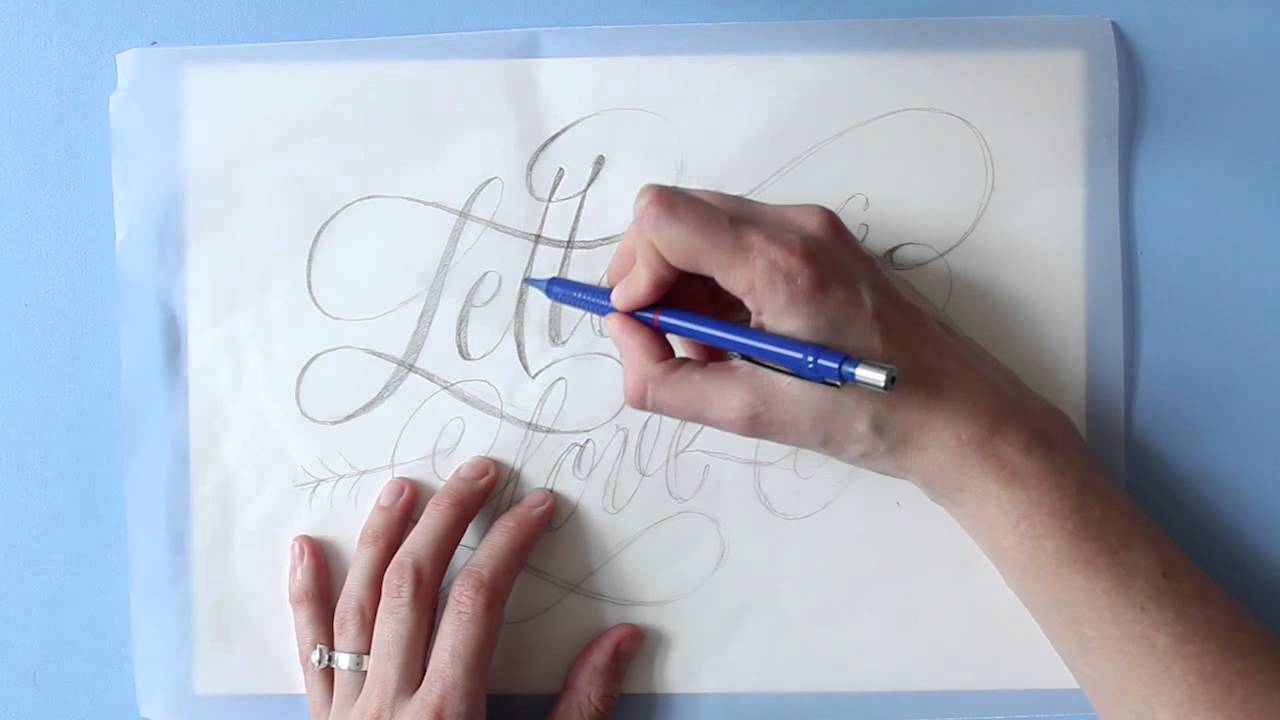 Hand Lettering Love from CreativeLive - YouTube