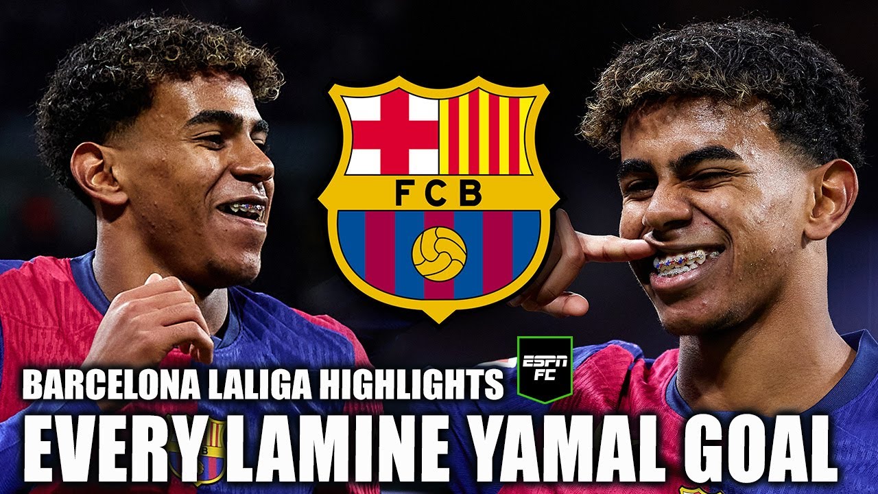 🔥 Every Lamine Yamal LALIGA goal from 2024 🔥 | LALIGA Highlights | ESPN ...