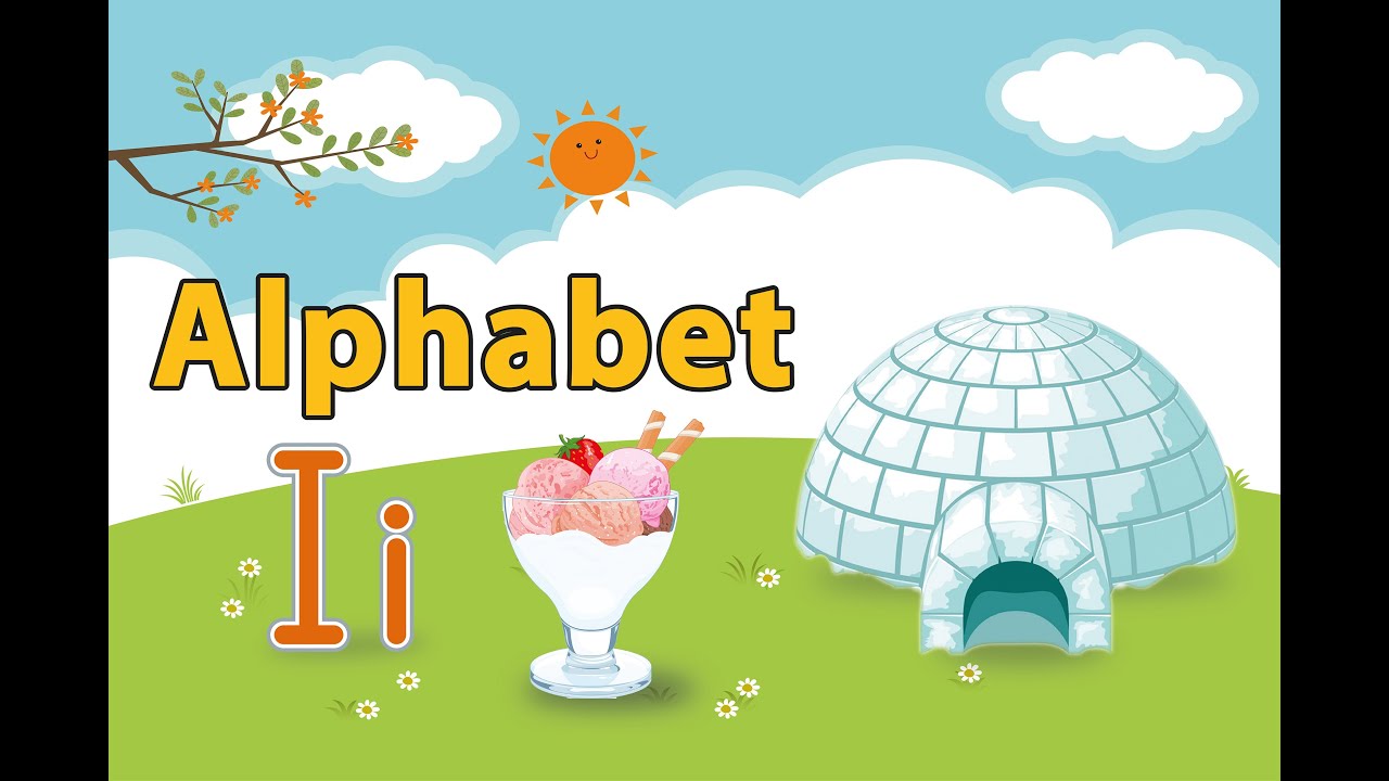 Alphabet of Letter "Ii" 📚 Learn Alphabets | Kindergarten ABC Book ...