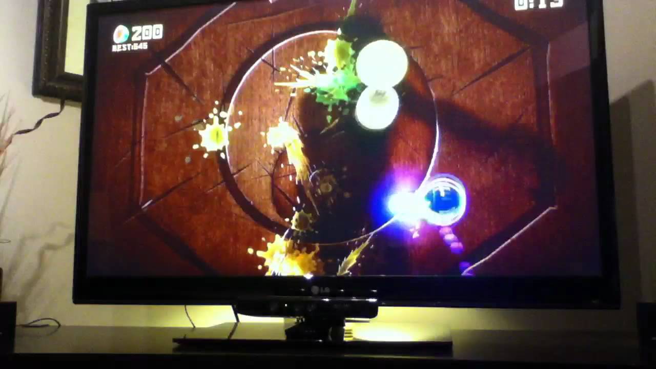 Kinect: Fruit ninja - YouTube