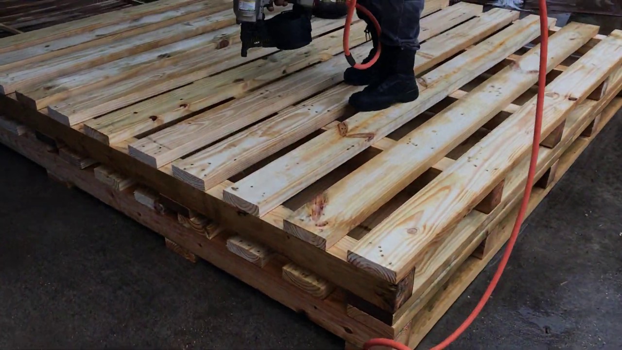 Oversized Pallets by www.ThePalletGuys.com - YouTube