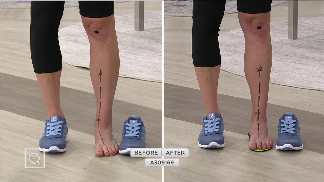 Vionic Mesh Gored-Lace Sneakers - Shay on QVC - YouTube