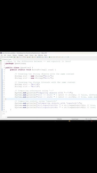 Java Interview question 3 😎 🔥 - YouTube