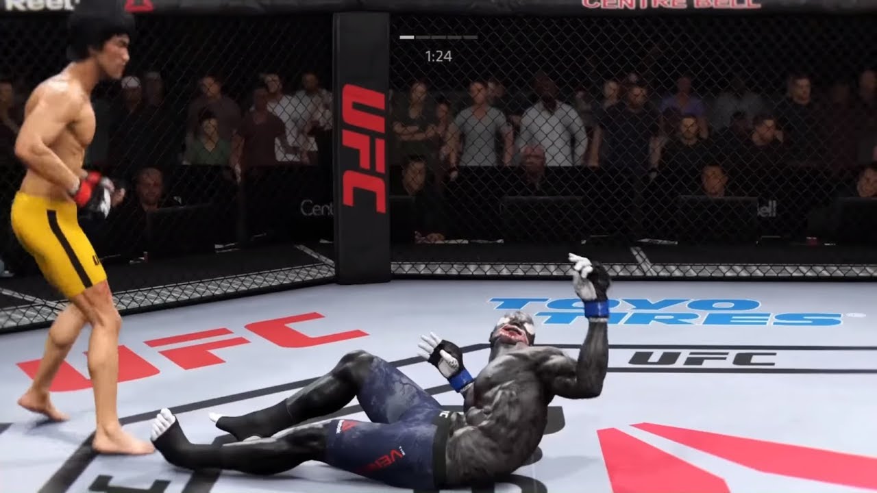 Bruce Lee vs. Venom (EA Sports UFC 3) - CPU vs. CPU - YouTube
