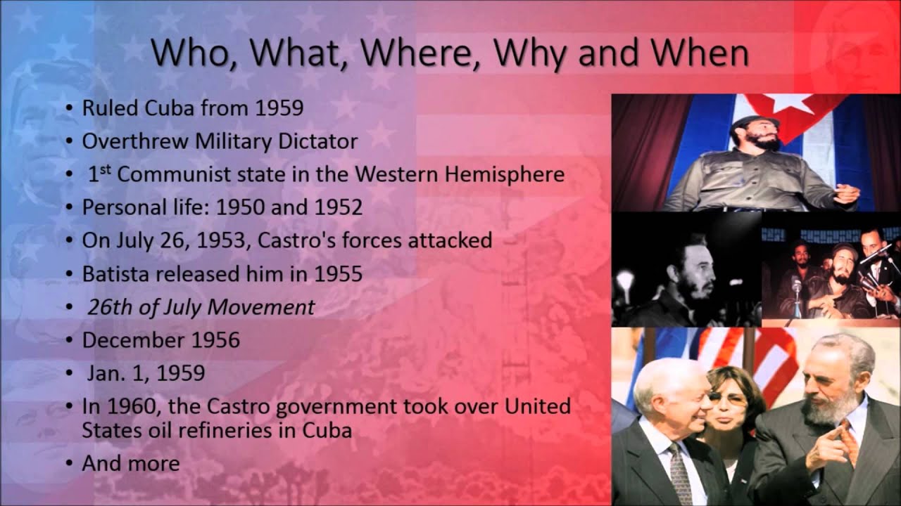 IE Cold War: Castro, Fidel - YouTube
