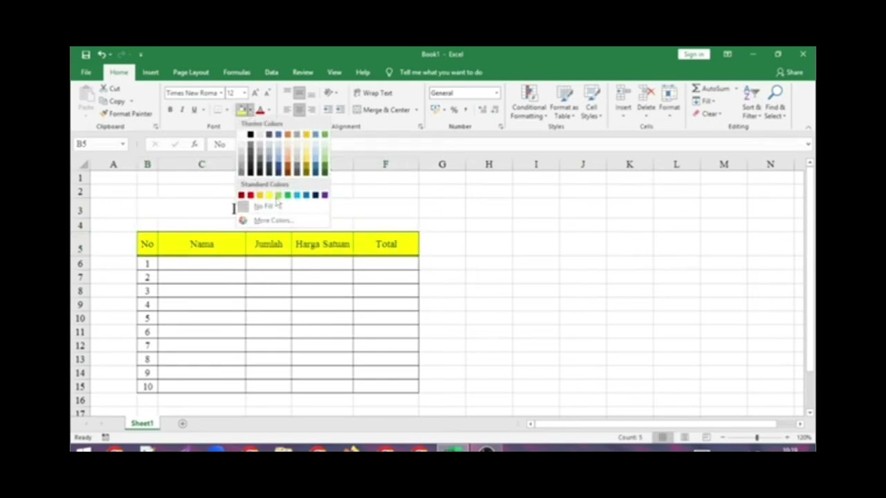 tutorial penggunaan Excel dan mendeley - YouTube
