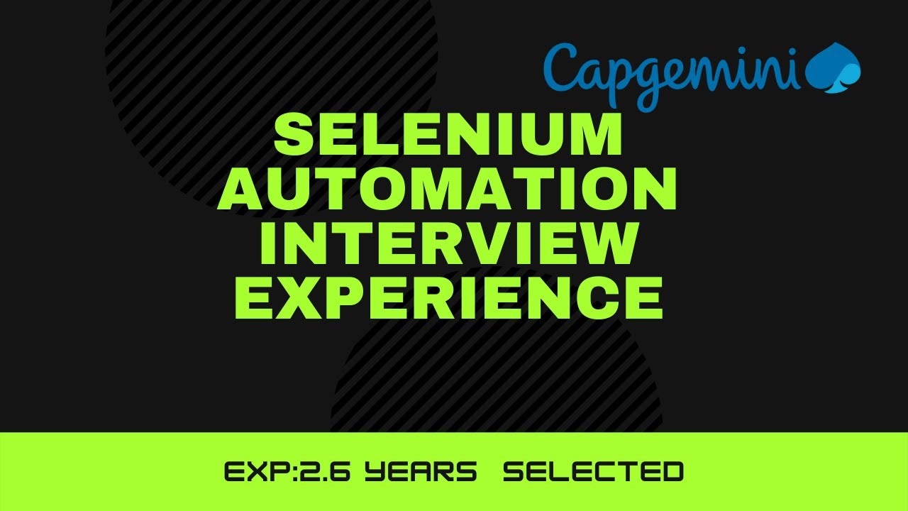Capgemini Selenium Automation Interview Experience YouTube capgemini-selenium-automation-interview-experience-youtube