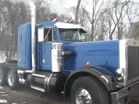 86' Peterbilt 359 Cornelius Cummins KTA 600+ - YouTube