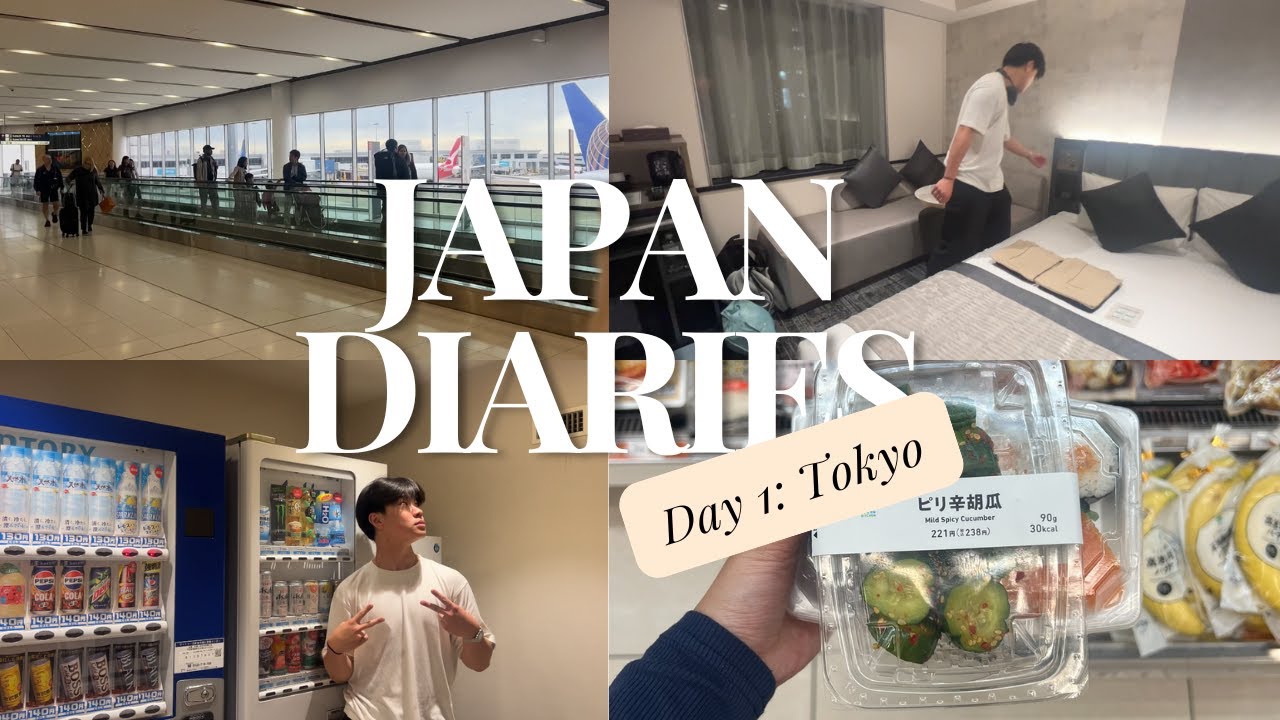 JAPAN DIARIES: landing in tokyo - YouTube