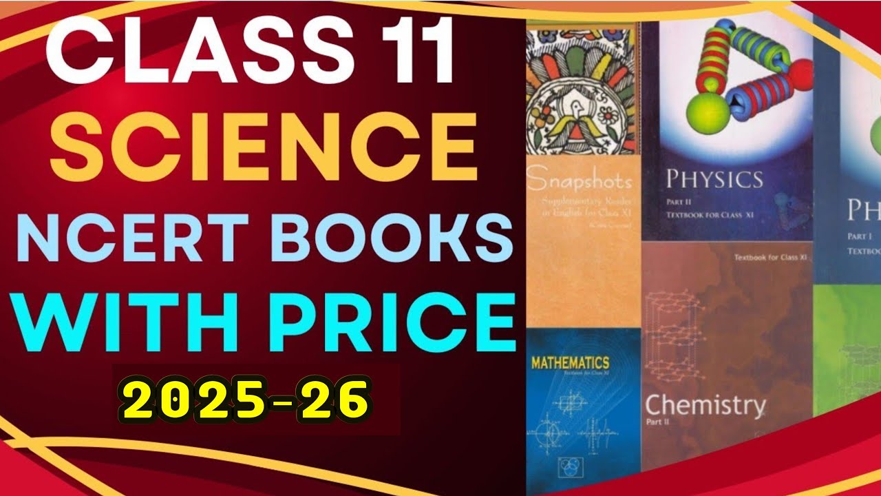 ||Class 11 Science NCERT Books With Price|Class 11 Books Price| - YouTube