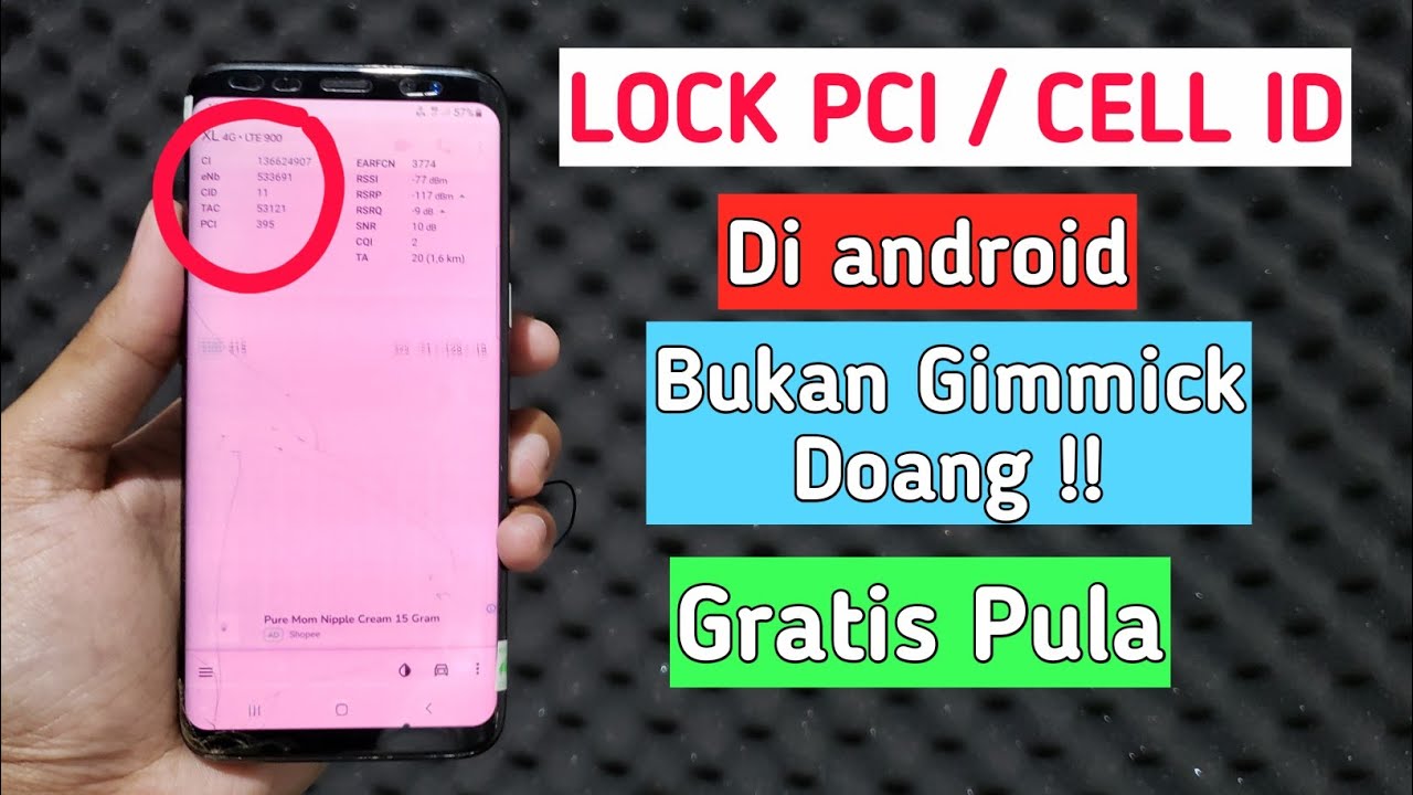 Cara Lock Cell id / Lock PCI Earfcn di Android work 100% - YouTube