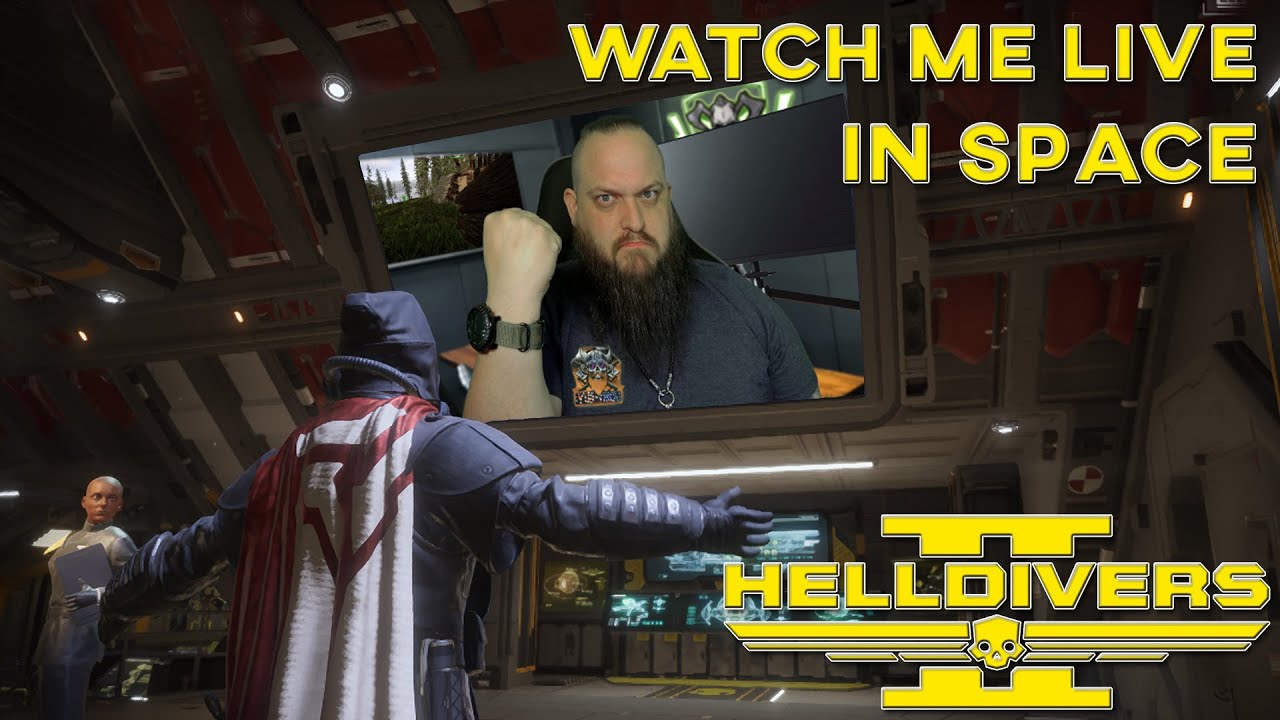 🔴Just being HellDivers today!!!🔴 - YouTube