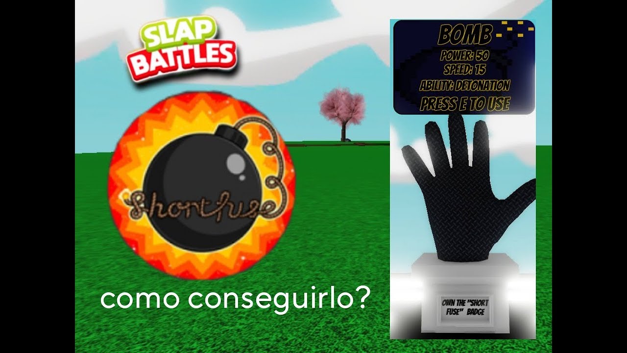 como conseguir bomb (slap battles) - YouTube
