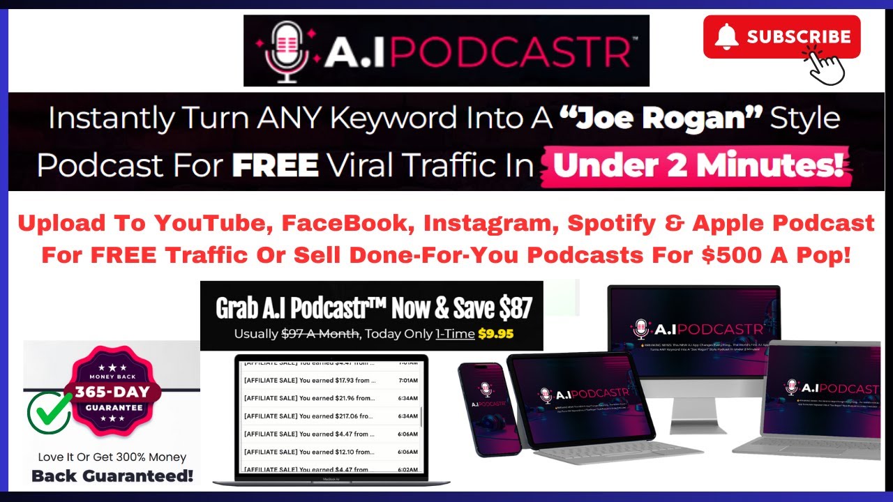 A.I Podcastr Review: Turn Your Ideas into Engaging Podcasts - Sales ...