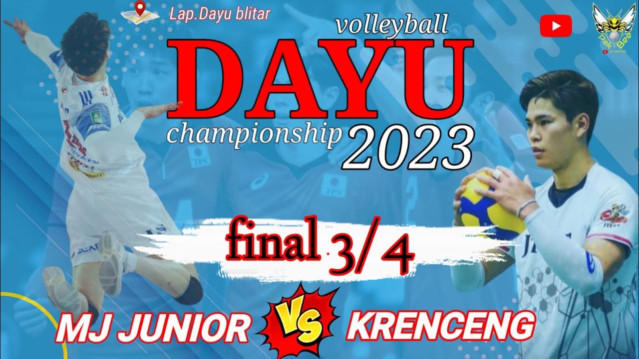 JUARA 3&4 | KRENCENG(PATRICK,OON,DIN) VS MJ JUNIOR| DAYU CUP 2023 - YouTube