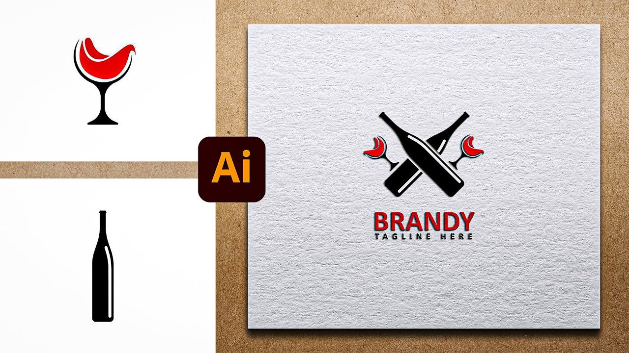Creat brandy high quality logo design illustrtion || Adobe illustrator ...