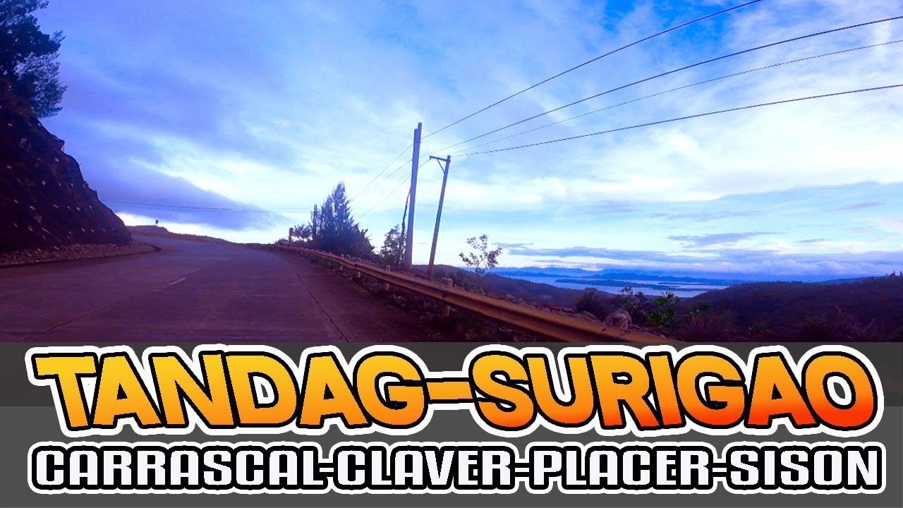 Tandag To Surigao Surigao Davao Costal Road Caraga Davao Region Youtube