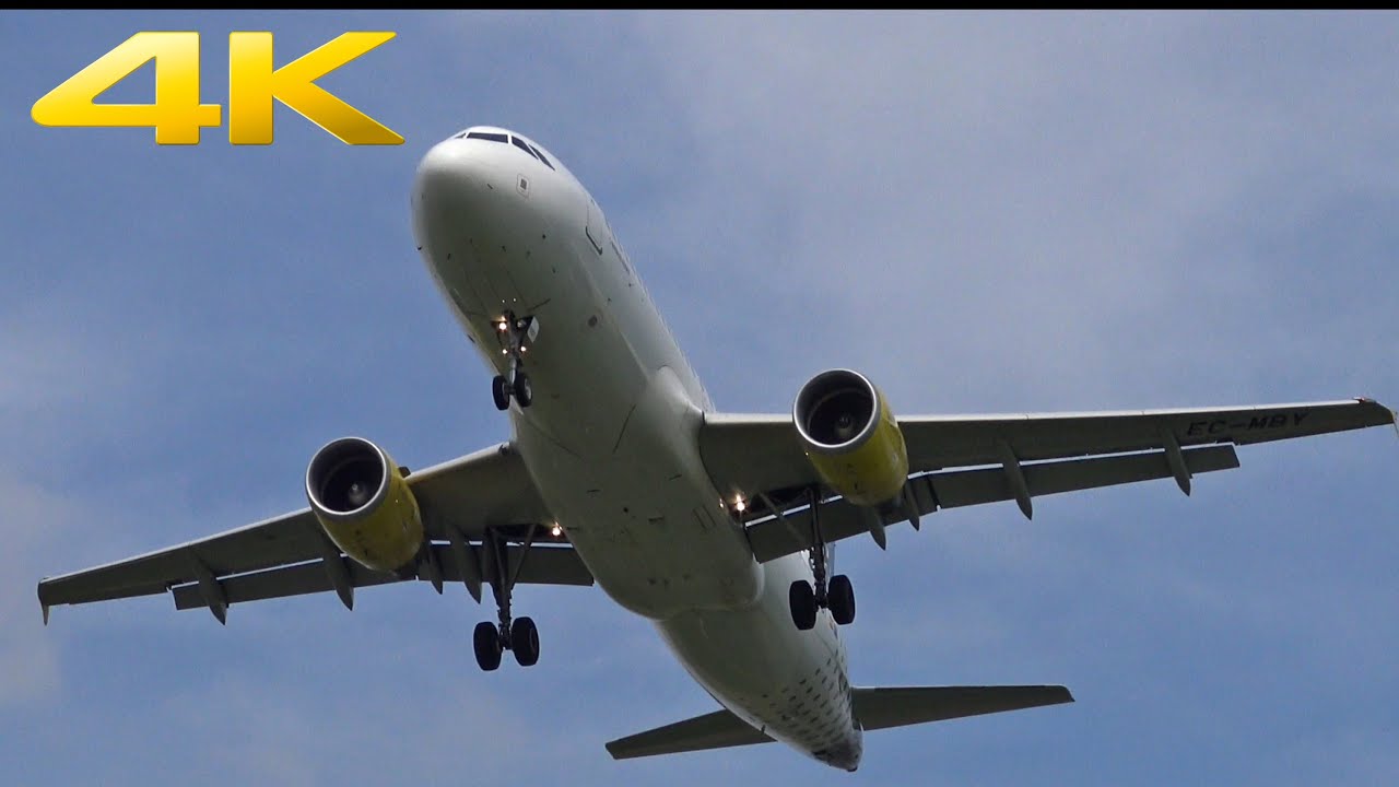 [4K] 14 Overhead Approaches to Schiphol Zwanenburgbaan 18C | 19.08.2015 ...