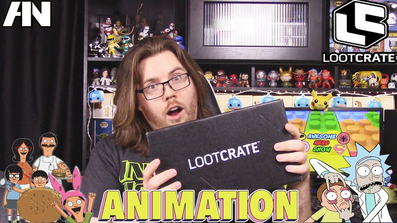 Loot Crate July 2017 Unboxing- Animation - YouTube