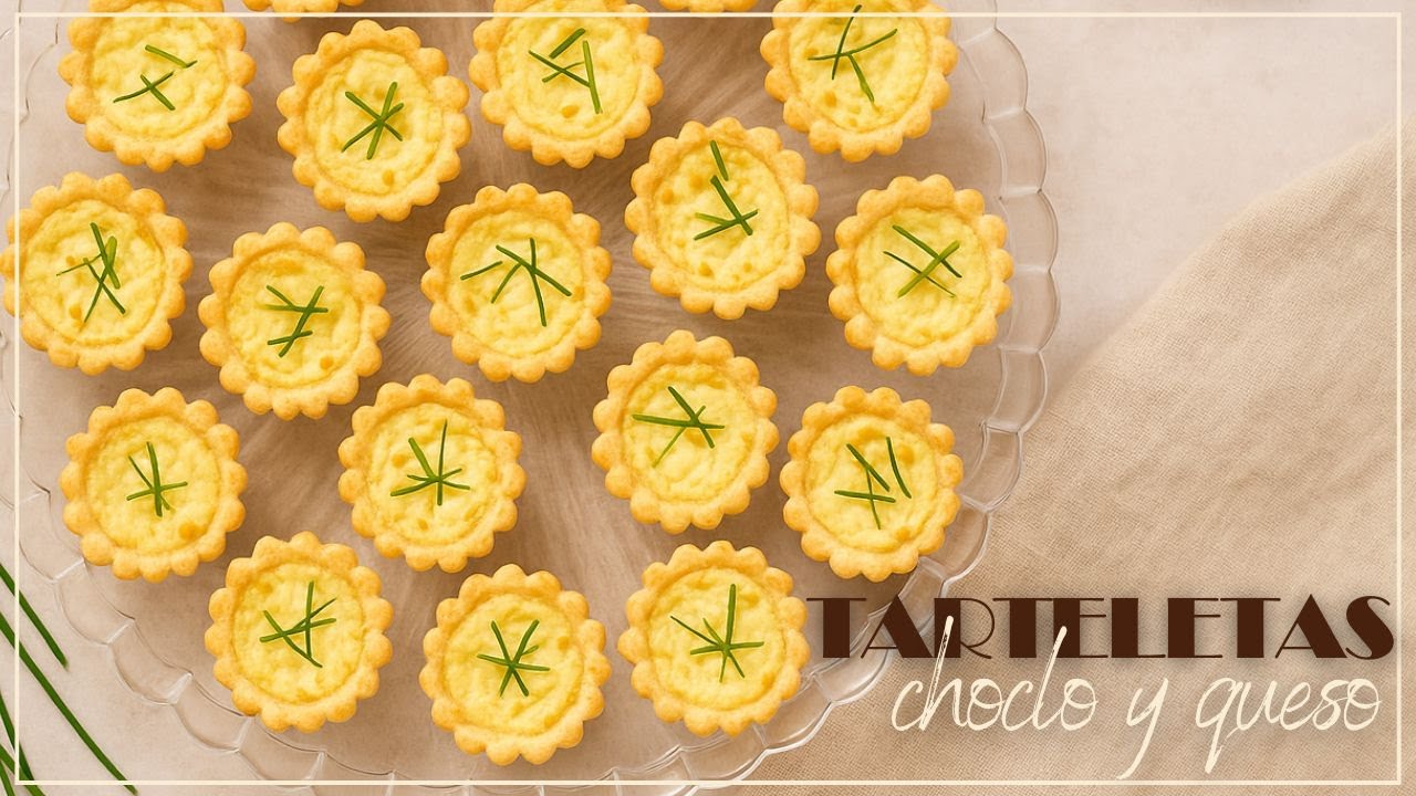 Tarteletas (Mini Quiches) de Choclo y Queso - YouTube