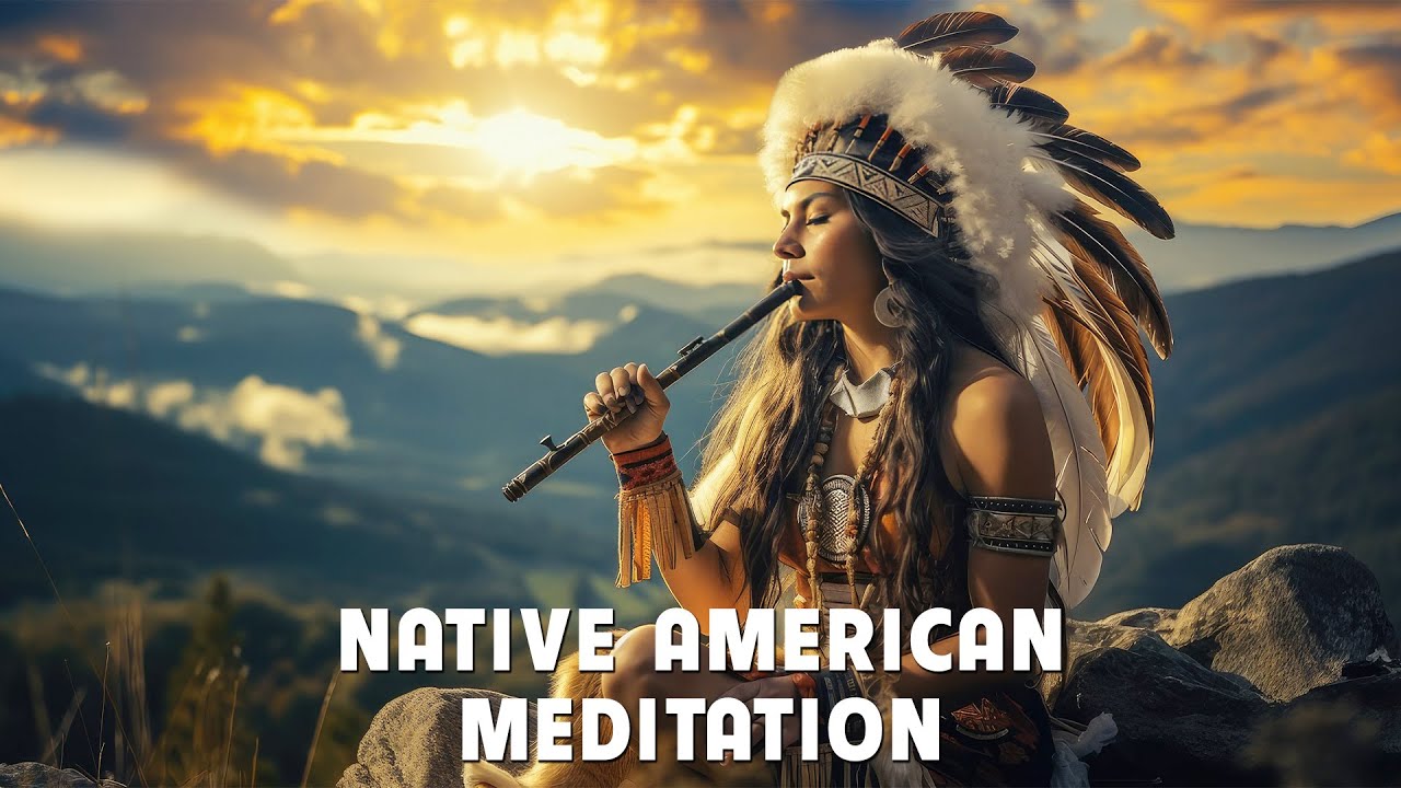 Native American Healing Flute Music for Meditation, Calm The Mind ...