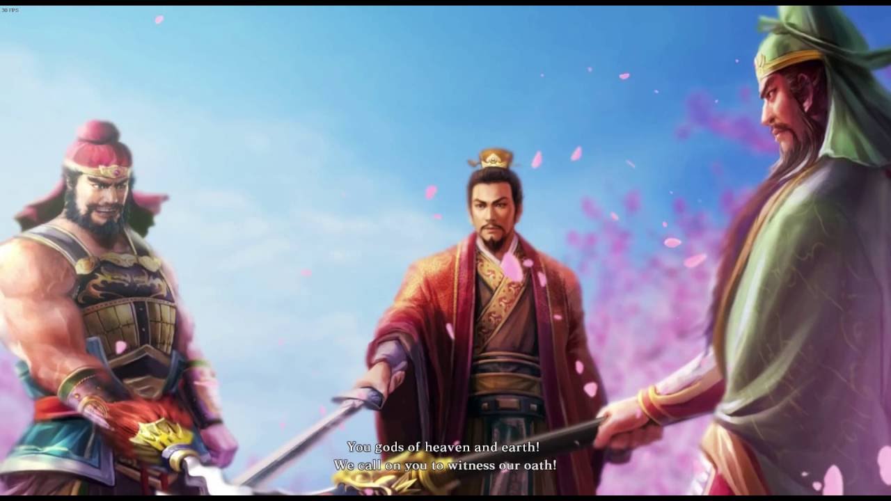 ROMANCE OF THE THREE KINGDOMS XIII Oath of the Peach Garden - YouTube