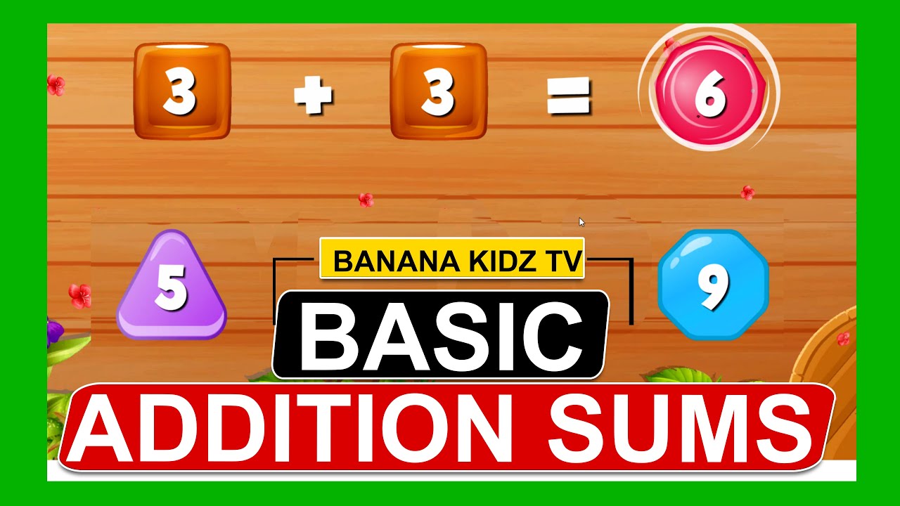 Calculate numbers for kids | Learn Addition Using Number |basic ...